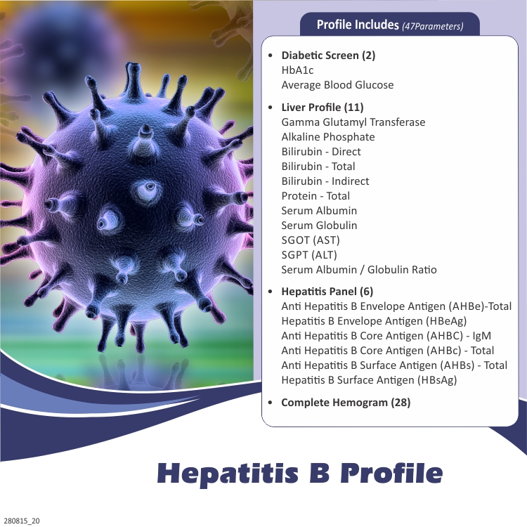 HEPATITIS- B PROFILE ( 46 Tests )